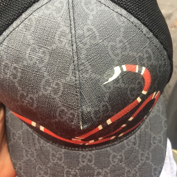 Gucci | Accessories | Gucci Black Snake Hat | Poshmark